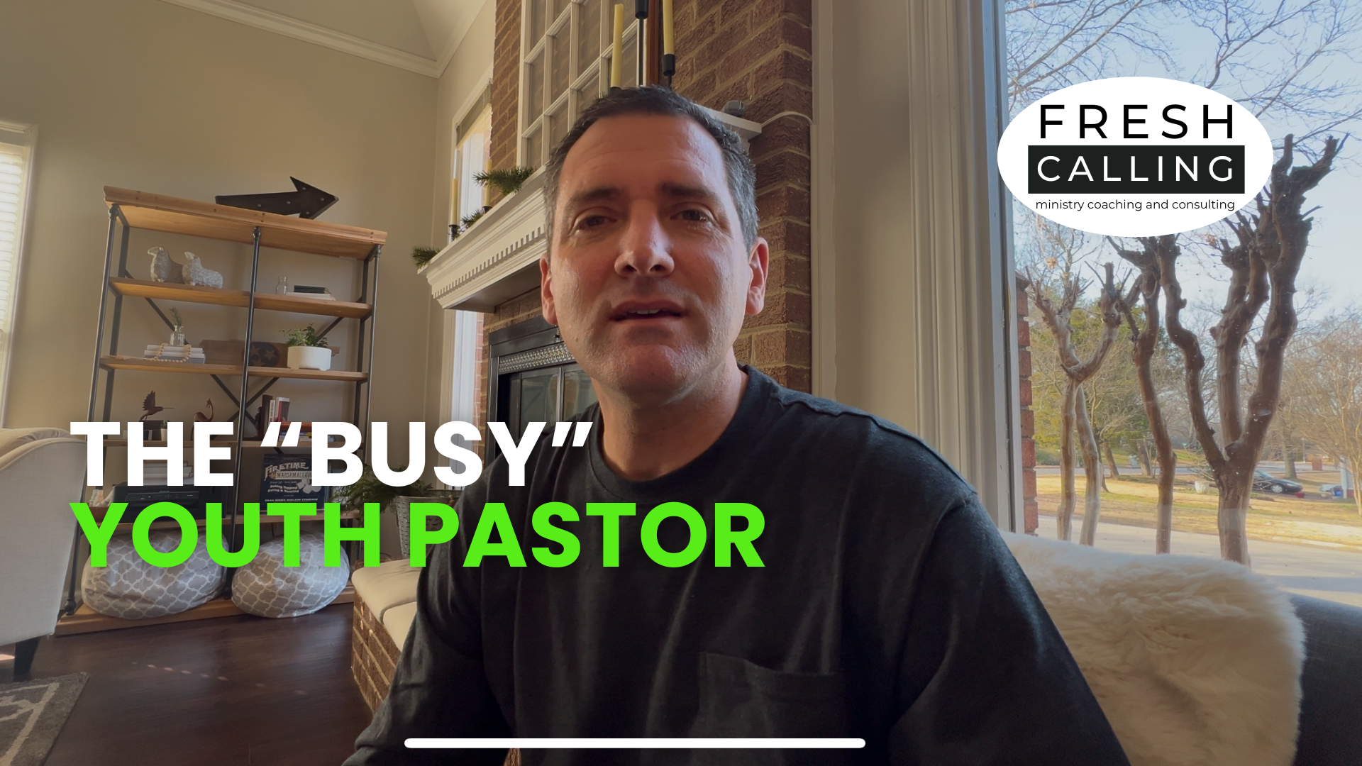The Busy Youth Pastor | Fresh Calling: Ministry Coaching and Consulting